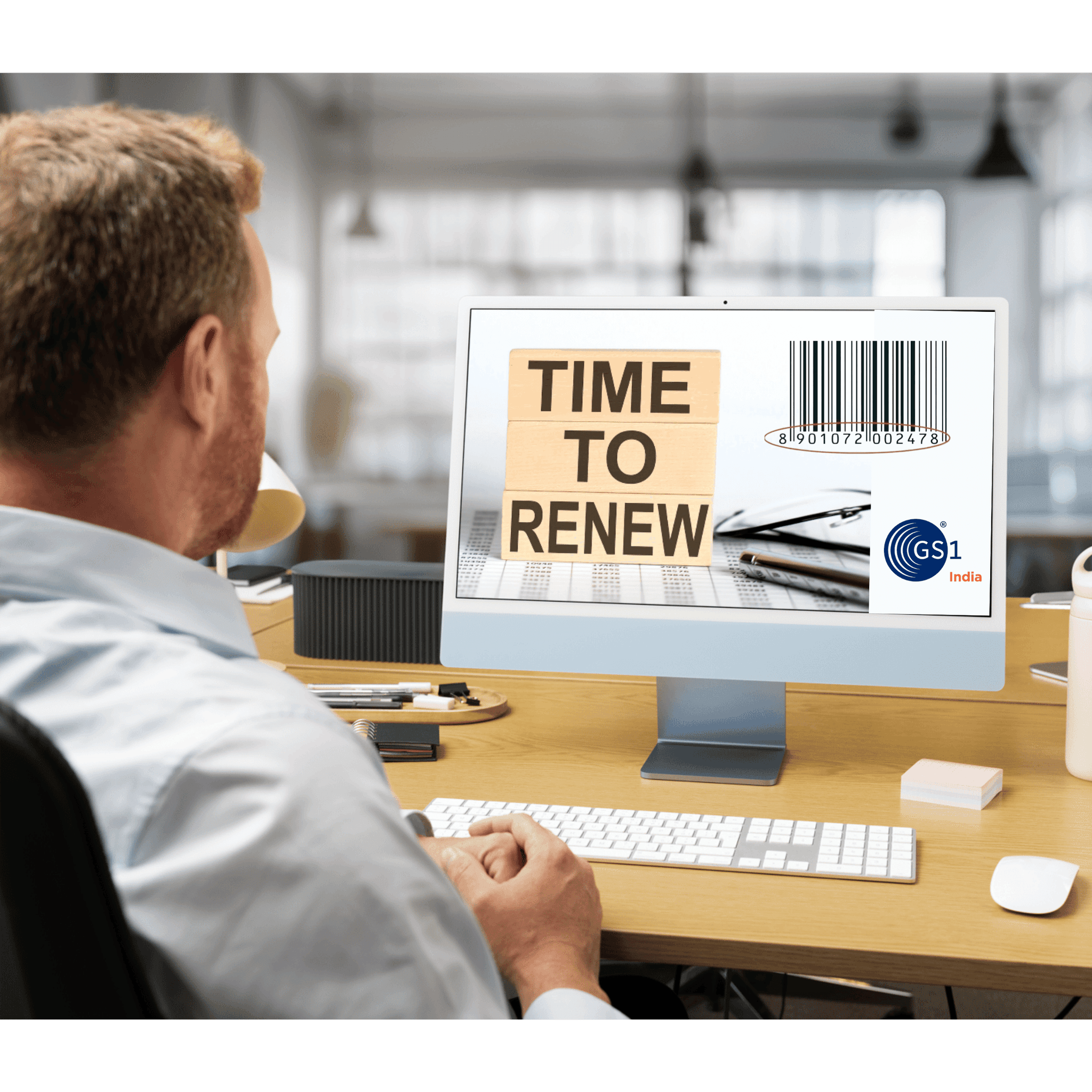 GS1 India: Barcode Subscription Renewal